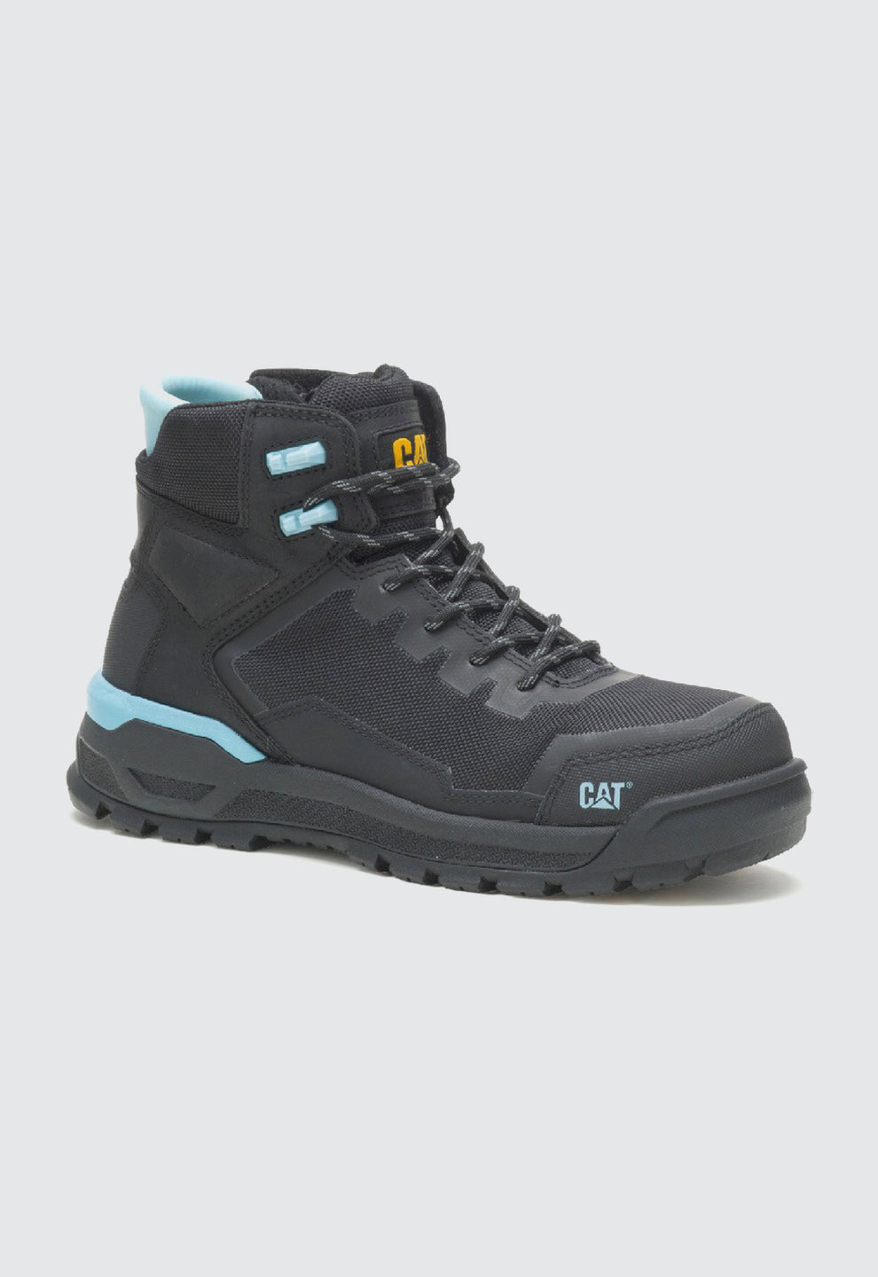 Womens Propulsion CT Boot Black/Sky Blue – CAT Workwear Australia